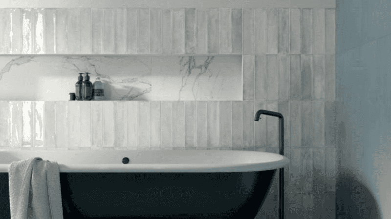 Trendy Stacked Subway Tile Ideas for Your Bathroom Inspiration